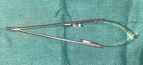 Scanlan 7007-452 Jacobson Micro Scissors, 45° Angled, Fine Blades ...