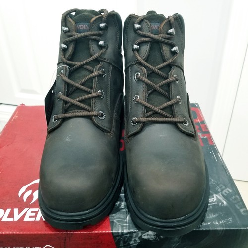 Wolverine Chainhand EPX Steel-Toe Waterproof 6" Mens Brown Work Boots ...