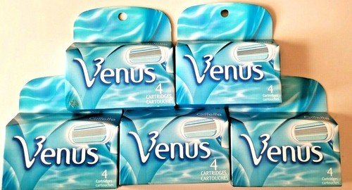 20 Gillette Venus Original Women's Razor Cartridges , 5 Packs @ 4 ...