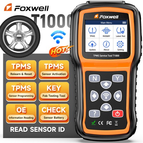 FOXWELL T1000 RDKS Anlerngerät TPMS Programmiergerät ...