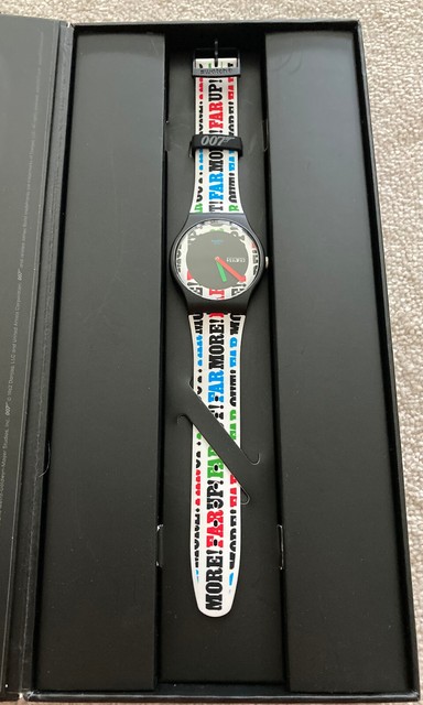 2020 Swatch X 007 James Bond “on Her Majesty's Secret Service” Watch ...