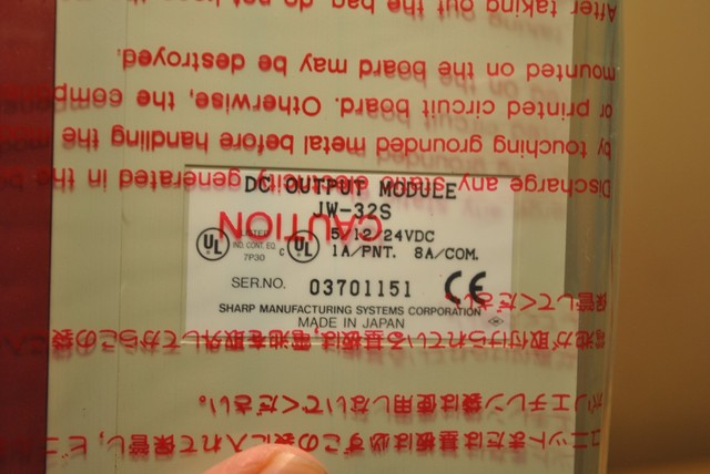Sharp Jw-32s DC Output Module JW32S for sale online | eBay