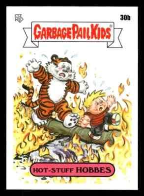 2022 Topps Garbage Pail Kids Bookworms Hot-Stuff HOBBES # 30b Base | eBay