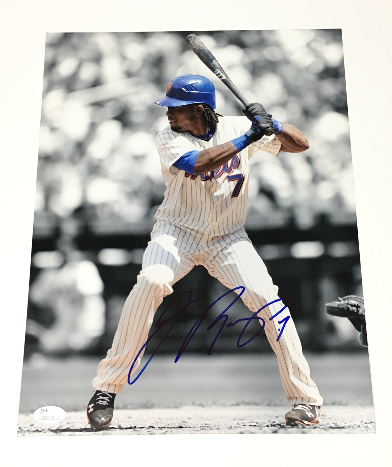 Jose Reyes Autographed Memorabilia | Signed Photo, Jersey, Collectibles ...