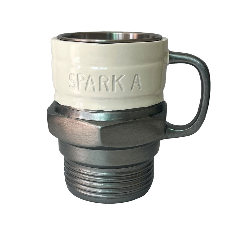 Spark Plug Mug, Engine Spark Plug Design, Novelty Coffee Mug CW | eBay