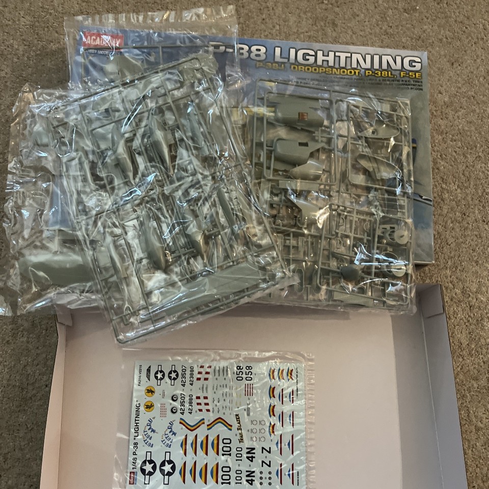Academy Models - 1:48 Scale P-38 Lightning “Combination Version” | eBay UK