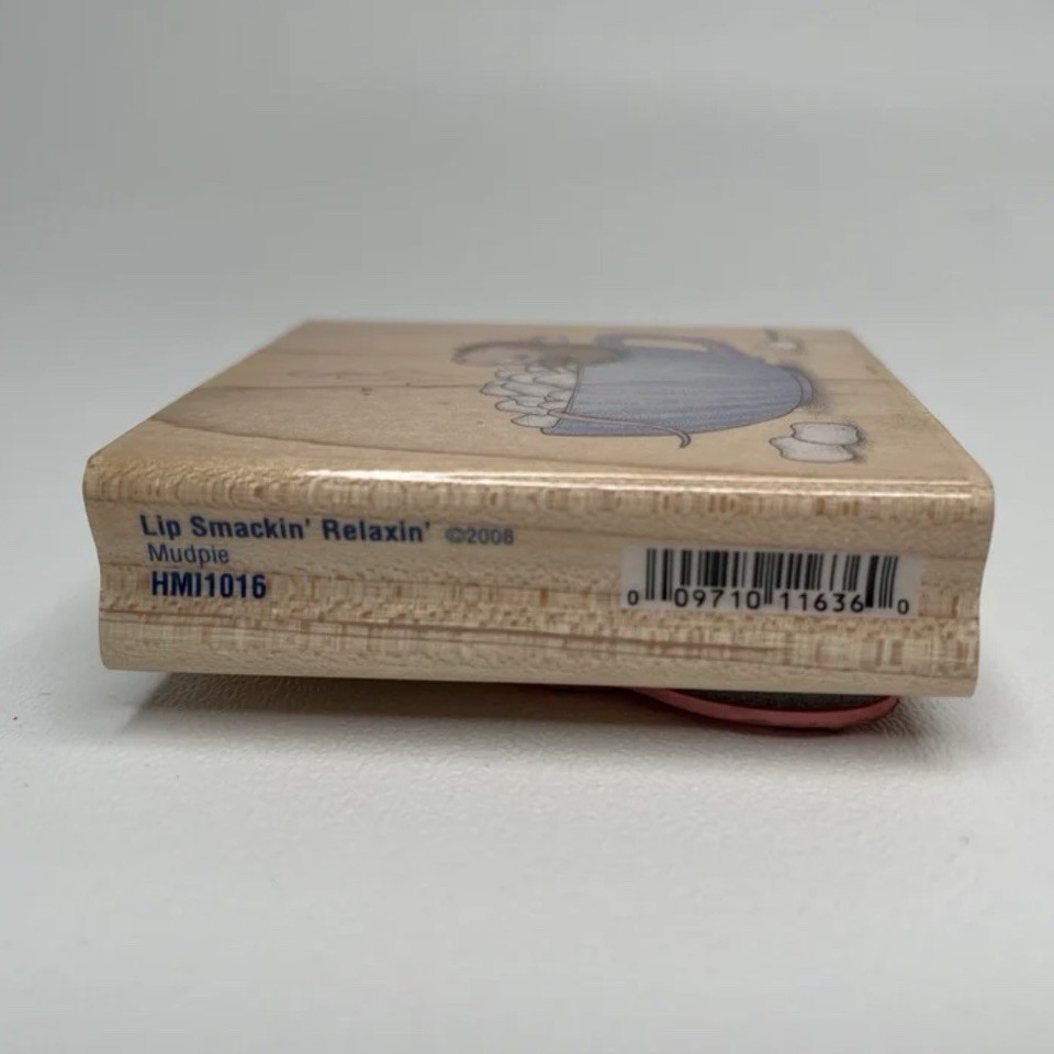 House Mouse Mudpie Lip Smackin Relaxin Cocoa Cup Rubber Stamp ...