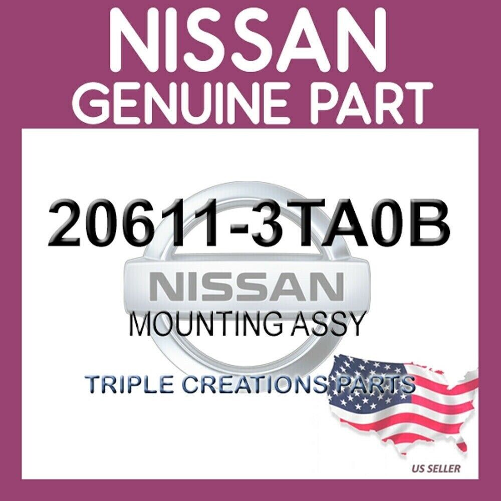 Genuine Nissan 20611-3TA0B Mounting Assy-Exhaust 206113TA0B OEM | eBay