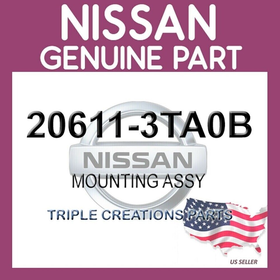 Genuine Nissan 20611-3TA0B Mounting Assy-Exhaust 206113TA0B OEM | eBay