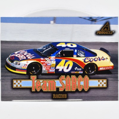 Vintage 1997 Team SABCO Racing Coors Car Robby Gordon Trading Card #43 ...
