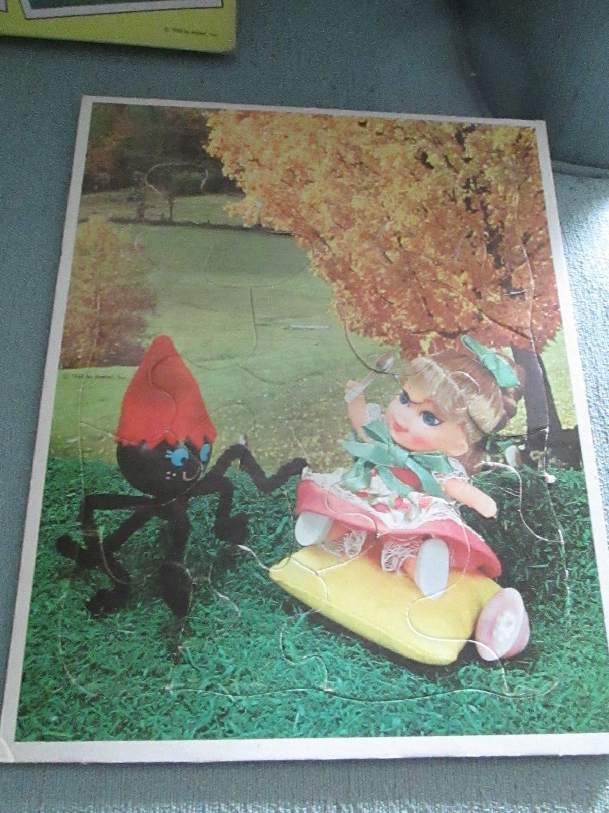 4 Storybook Liddle Kiddles Puzzle Set Whitman Frame Tray Little ...