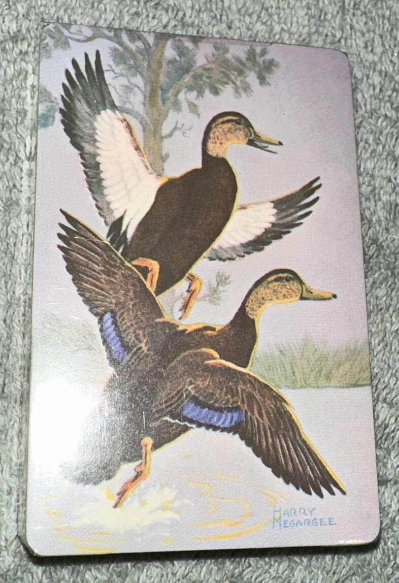 2 Decks Vintage Metro Playing Cards Harry Megargee Ducks for sale ...