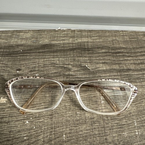 CATHERINE DENEUVE CD-313 Eyeglasses Frame 54-15-135 Crystal/Brown ...