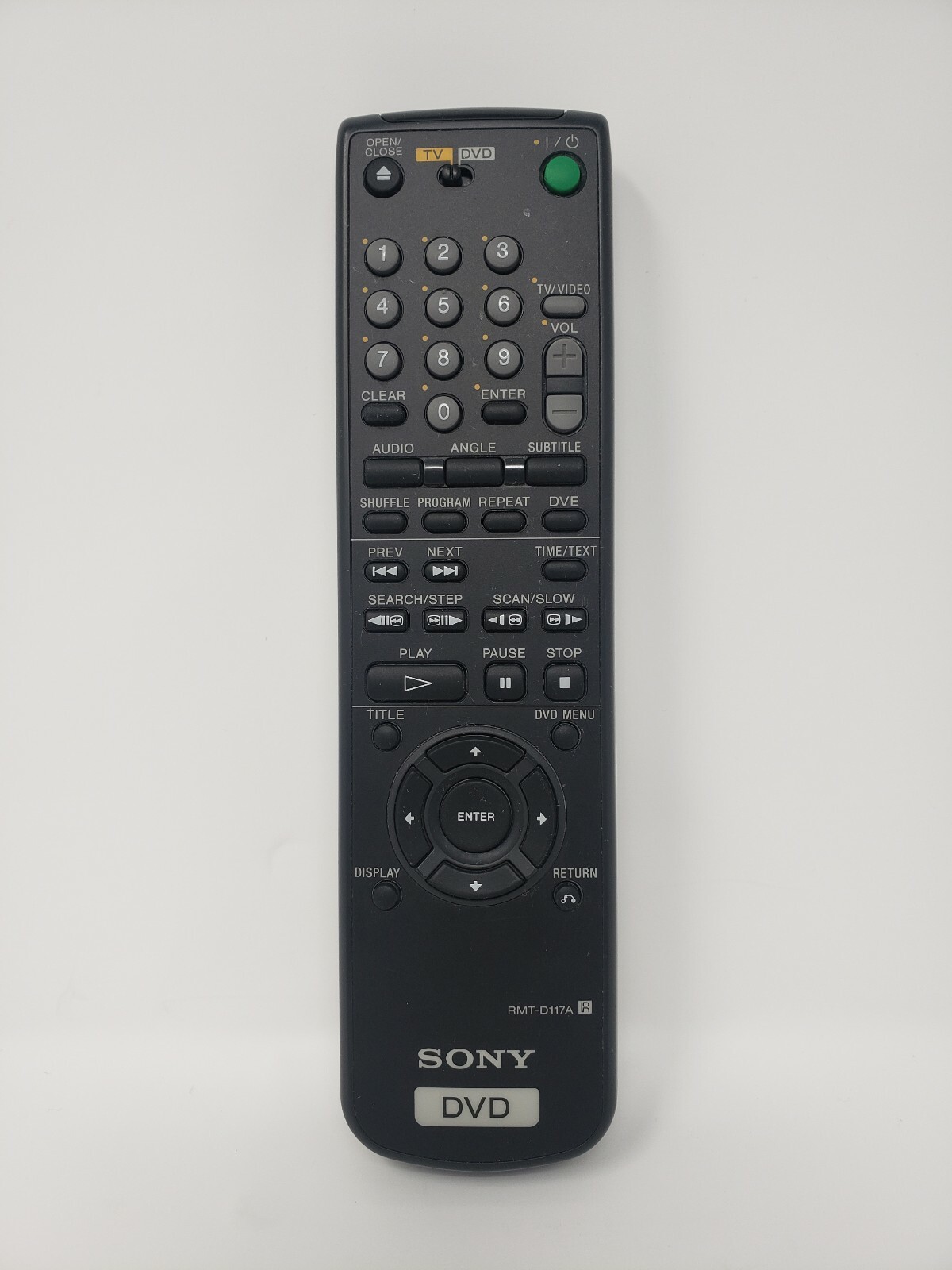 Sony RMT-D117A DVD Player Remote Control for DVP-S56 DVP-S560D DVP-560D ...