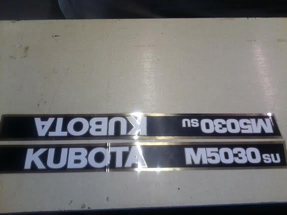 Kubota M5030su Tractor decals | eBay