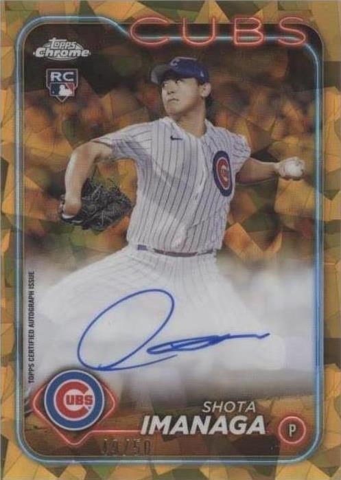 2024 Topps Chrome Sapphire Edition - Autographs Shota Imanaga #CSA-SI ...