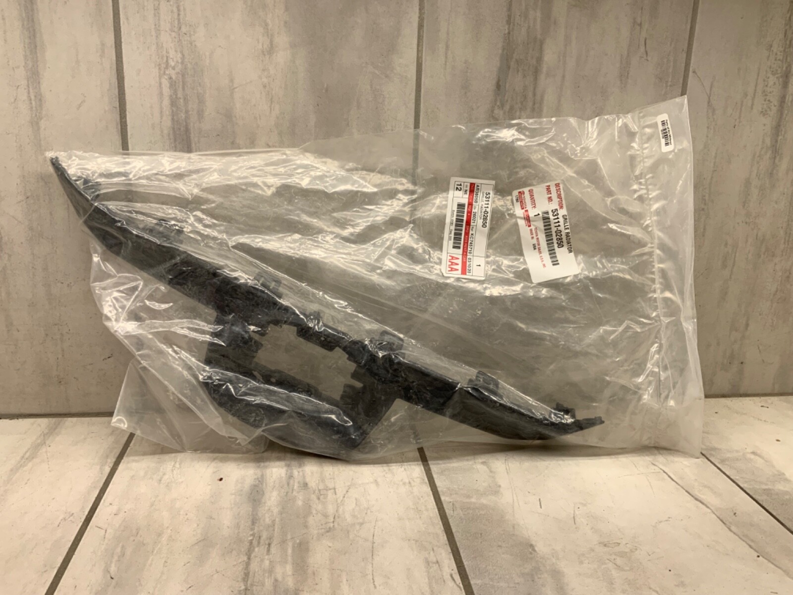 2020 Toyota Corolla Upper Grille Black OEM 53111-02850 for sale online ...
