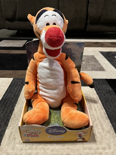 New in Box Disney Big Hugs Tigger 14” Plush Toy Winnie the Pooh My ...