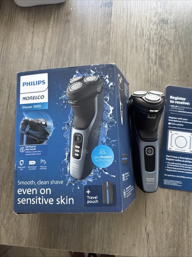 Philips Norelco Shaver 3600, Rechargeable Wet & Dry | eBay