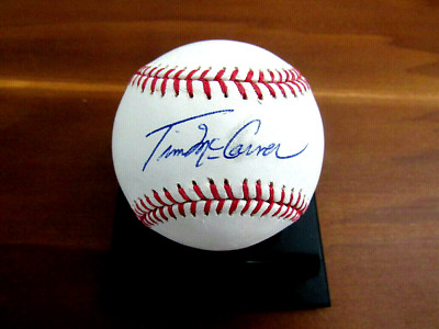 TIM MCCARVER FORD FRICK AWARD CARDINALS SPORTSCASTER SIGNED AUTO ...