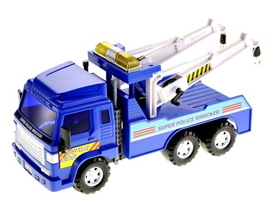 Heavy Duty Police Tow Truck With Cranks to Lift & Lower Hooks | eBay