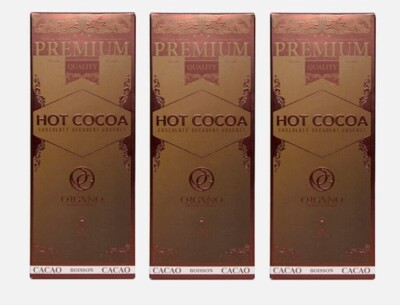 3 Box Organo Gold Premium Gourmet Hot Chocolate Ganoderma Lucidum 15 ...