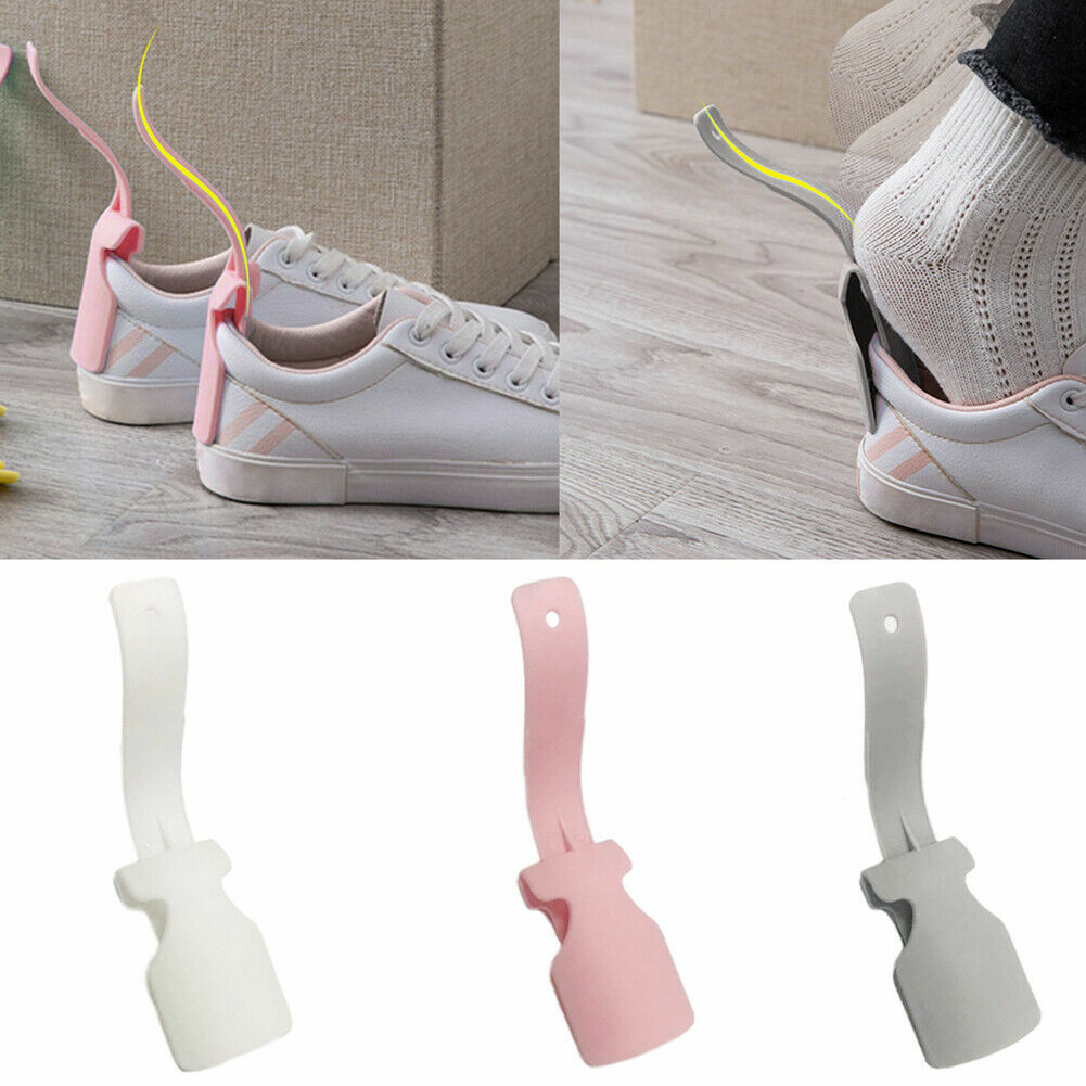 Portable Lazy Shoe Helper Unisex Handled Shoe Horn Off Easy Wear & on ...