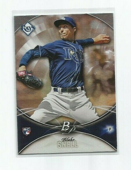BLAKE SNELL (Tampa Bay Rays) 2016 BOWMAN PLATINUM ROOKIE CARD #59 | eBay