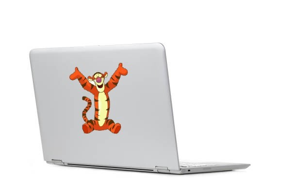 Tigger Car Vinyl Window Decal Cartoon Laptop Desk Sticker | eBay