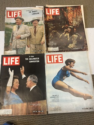 LIFE MAGAZINES 1964 NOVEMBER 13, NOVEMBER 27, JULY 24, JULY 32 ...