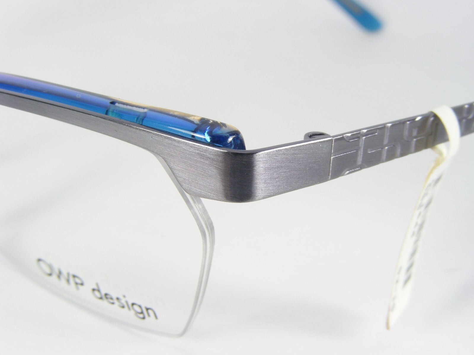 OWP design 1644 500 SILVER-GREY /VIOLET /BLUE TEAL UNIQUE EYEGLASSES 53 ...