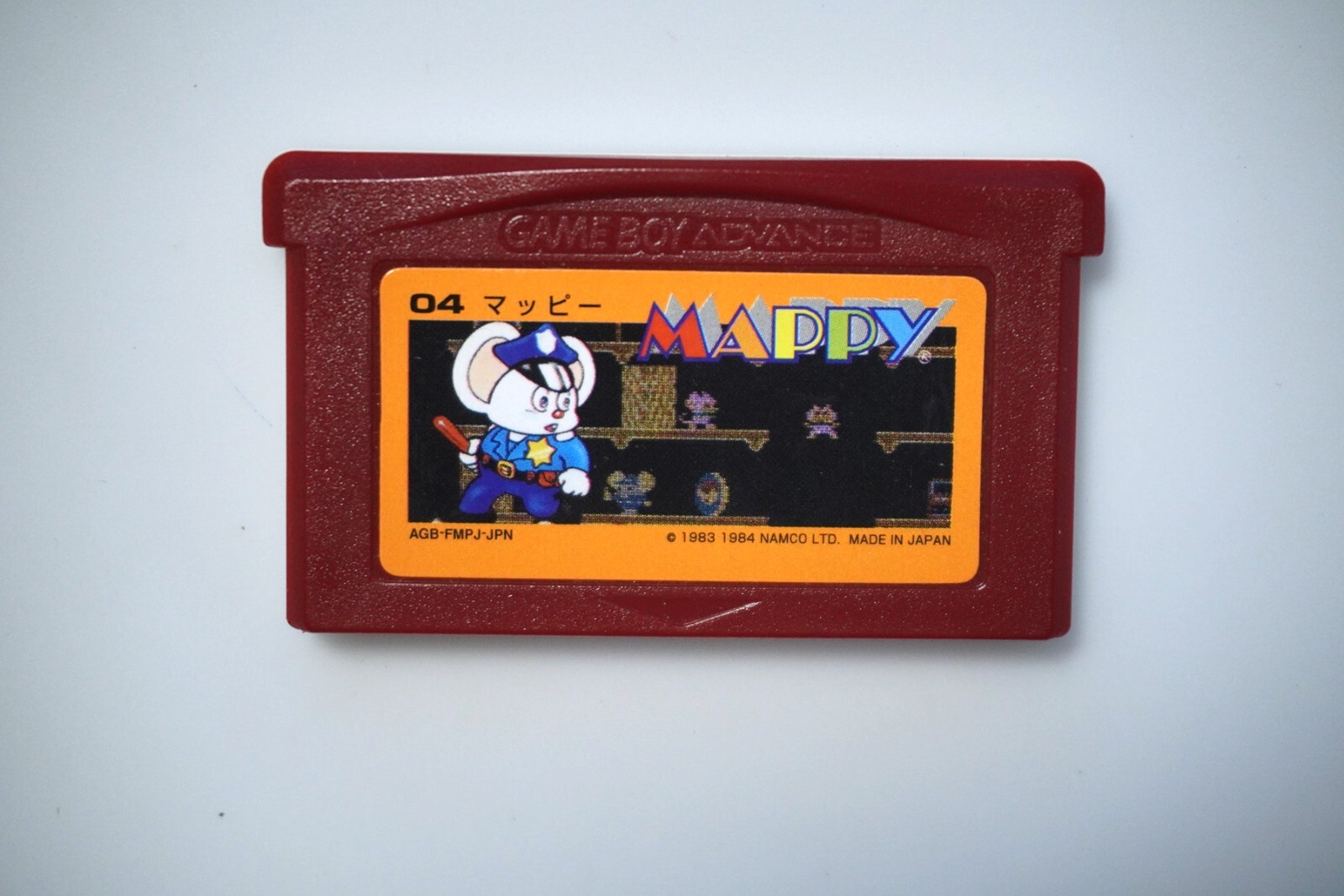 Game Boy Advance Famicom Mini Mappy Japan GBA game US Seller | eBay