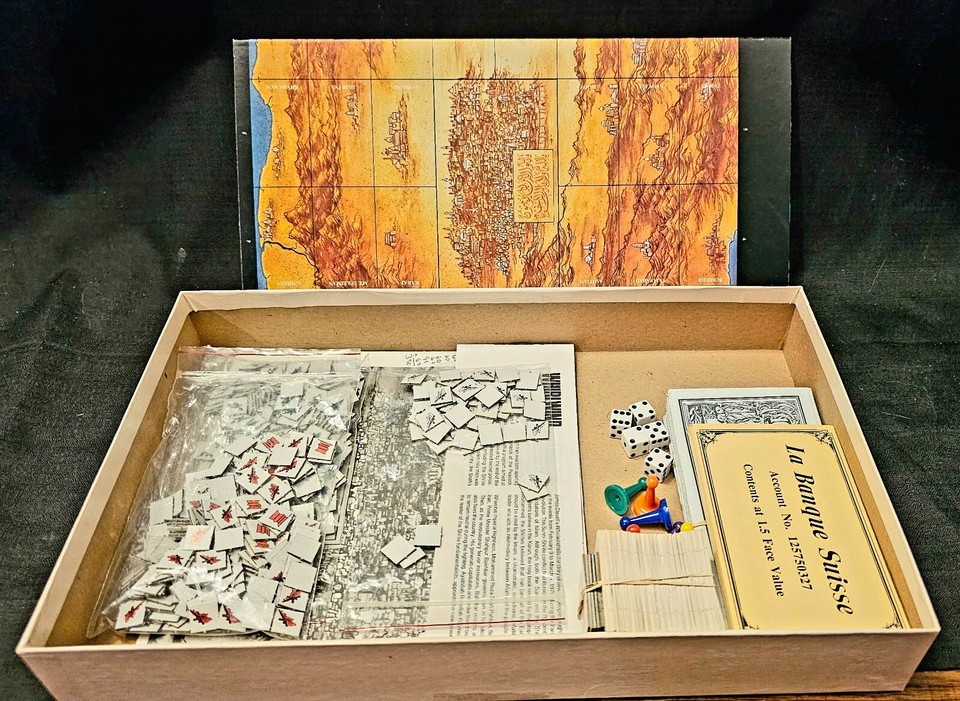 James Clavell's Whirlwind Board Game (Vintage, 1980) - Adventure in ...