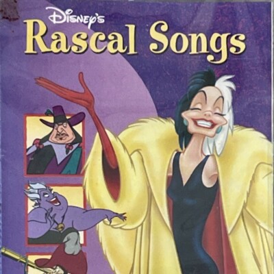 Vintage New McDonalds 1996 Disney Rascal Songs Cassette Vol 2 Promo ...