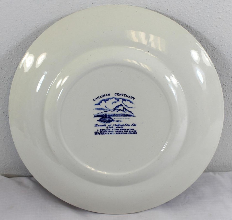 1867-1967 Canadian Centenary Collector Plate - Barretts of ...