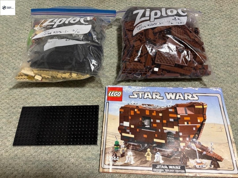 LEGO Star Wars Sandcrawler 10144 In 2005 Used Retired Comp W/Manual ...
