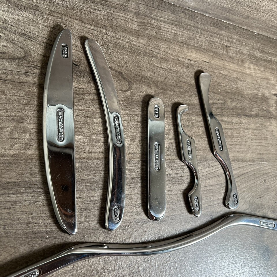 Graston Instruments Soft Tissue Massage Graston Tools With Foam Case | eBay