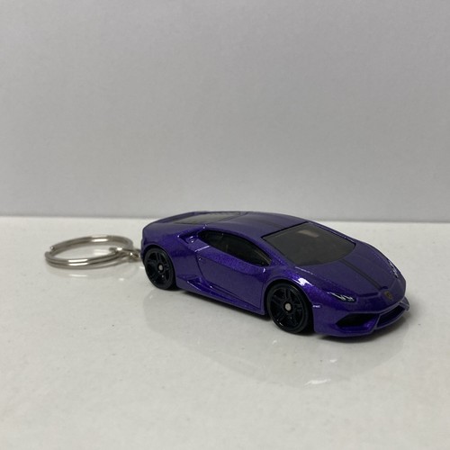 RARE KEY CHAIN PURPLE LAMBORGHINI HURACAN CUSTOM LIMITED EDITION 2014 ...
