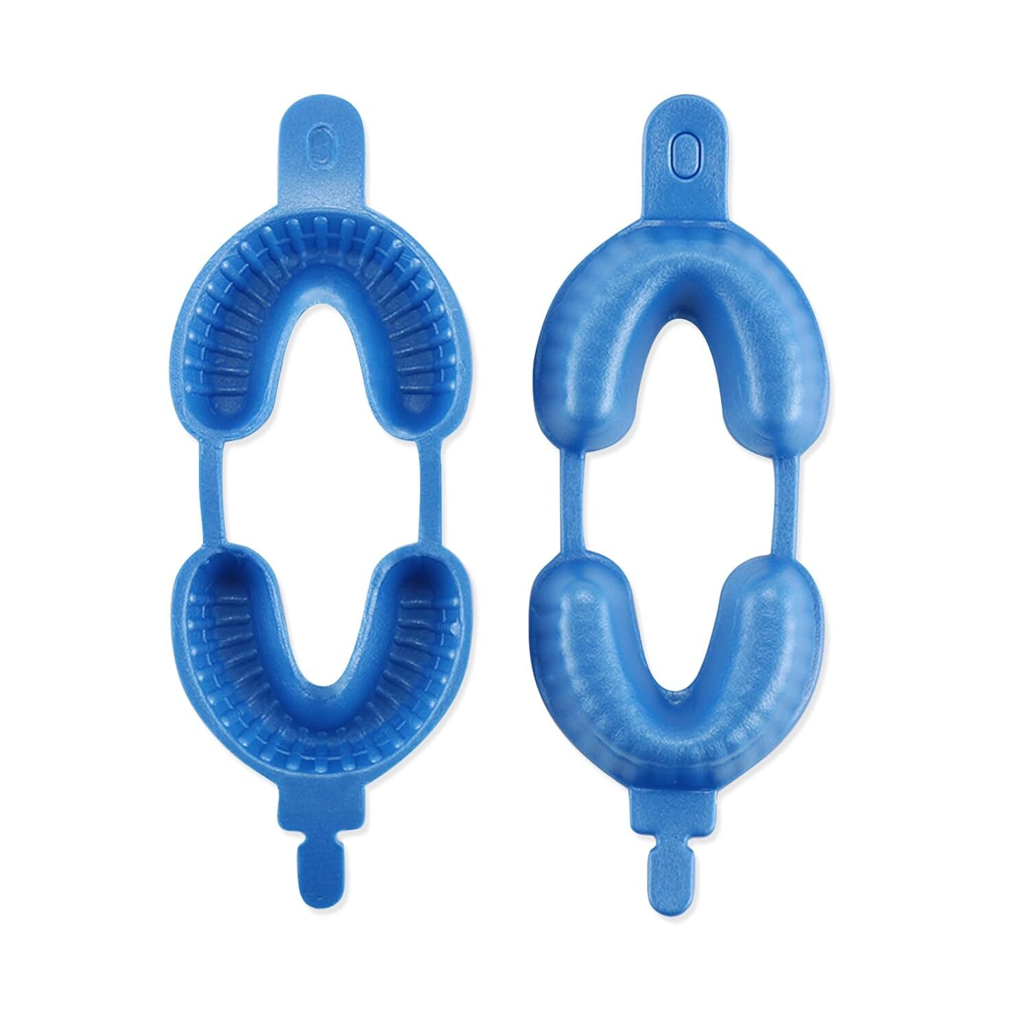 50Pcs/PK Disposable Dental Fluoride Foam Trays Dual Arch Trays Gel/Foam ...