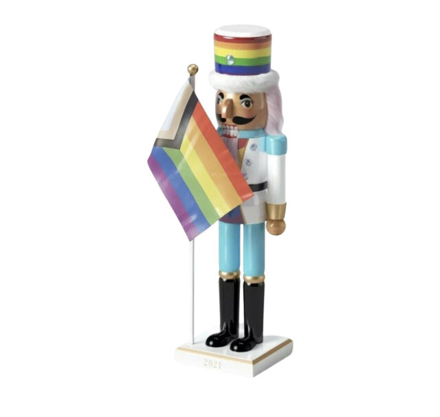 Wondershop 14" Rainbow Pride Nutcracker - Multicolor for sale online | eBay