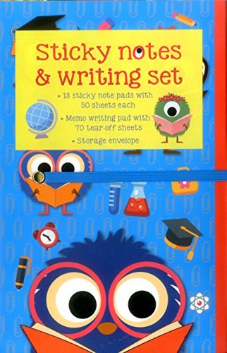 Sticky Notes and Writing Set: School Monsters: Fabulous Wallet-S ...