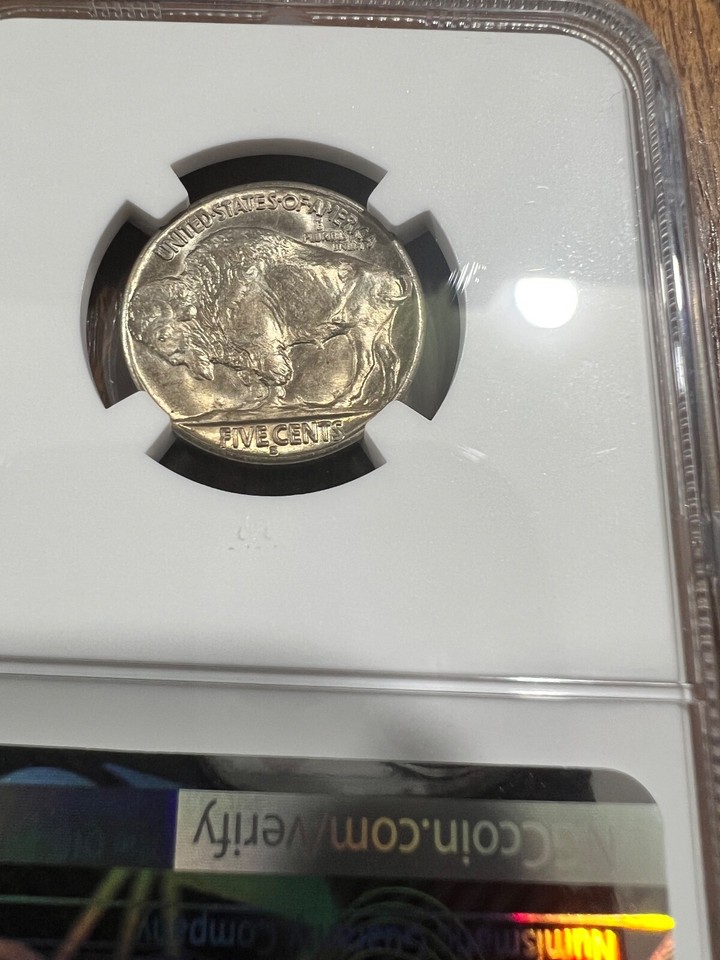 USA SELLER 1936 - S NGC 67 CAC Sticker BUFFALO NICKEL FREE SHIP US ONLY ...