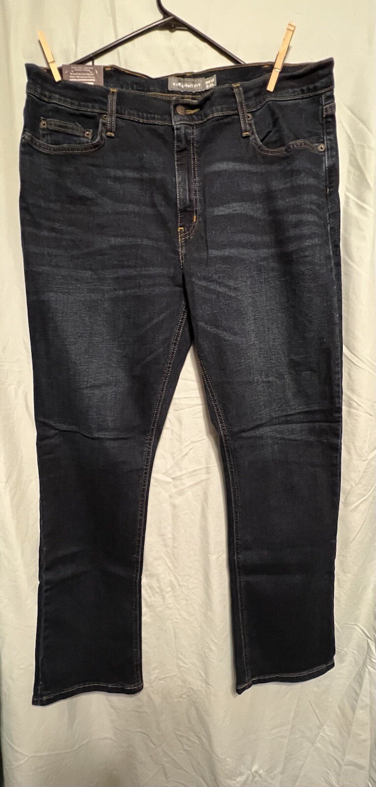 Members Mark Premium Stretch Denim Straight Fit Jeans Men’s 36x32 | eBay