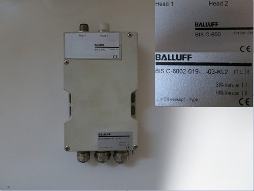 Balluff BIS C-6002-019-...-03-KL2 Auswerteeinheit Profibus 15-4 #4158 ...
