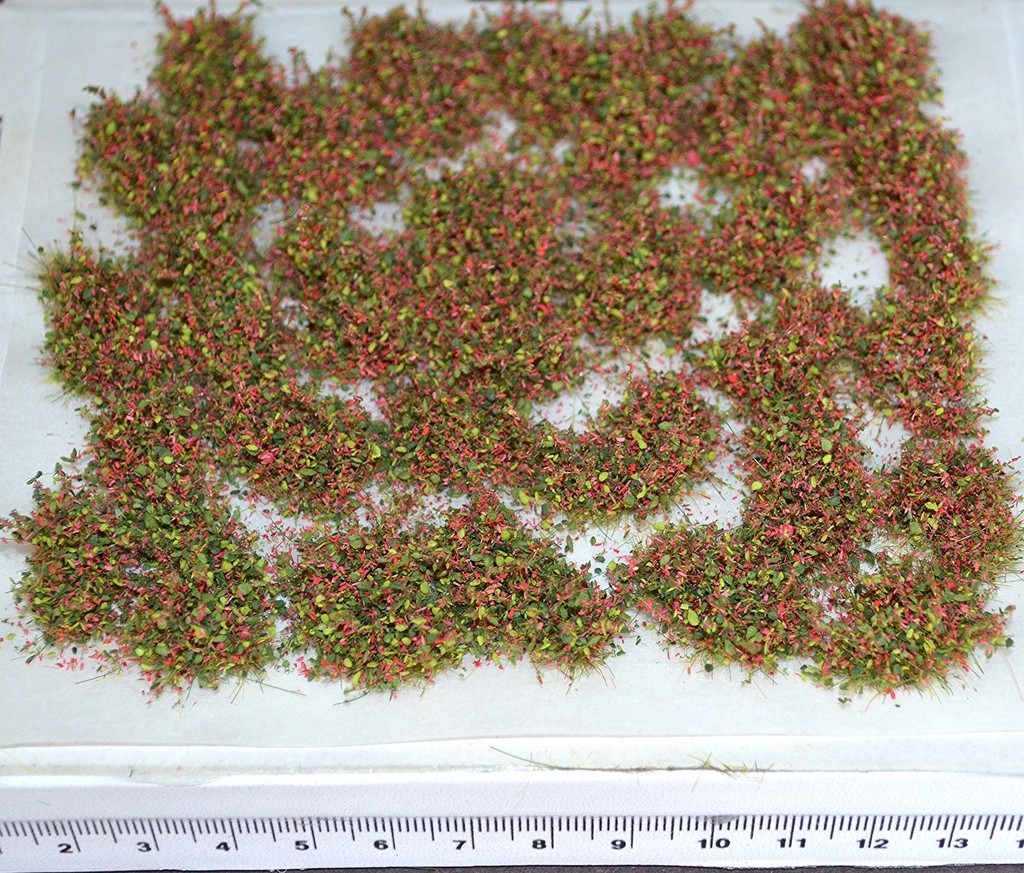 Model Bushes Self Adhesive - Model scenery Diorama Miniature basing ...