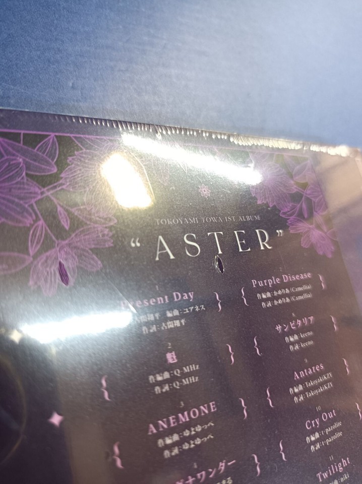 Tokoyami Towa hololive 1st Album Aster CD HOLO-8 4582622509612 4582622509612| eBay