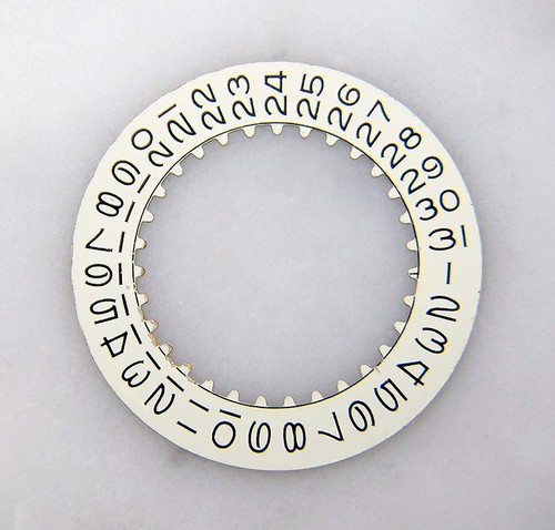 Vintage Genuine Rolex 1560 1570 Cal Gray Grey Date Disc for Submariner ...