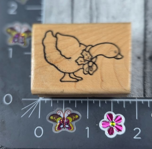Country Goose Bow D Hunter D0224 Rubber Stamp #R52 | eBay