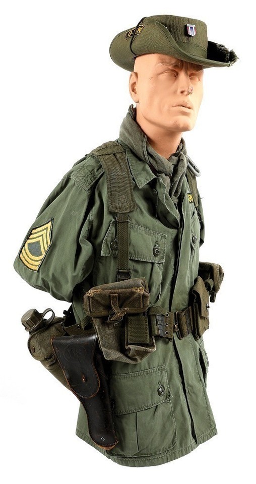1963-1967 TCU JUNGLE SHIRT & PANTS VIETNAM WAR MILITARY COMBAT UNIFORM ...