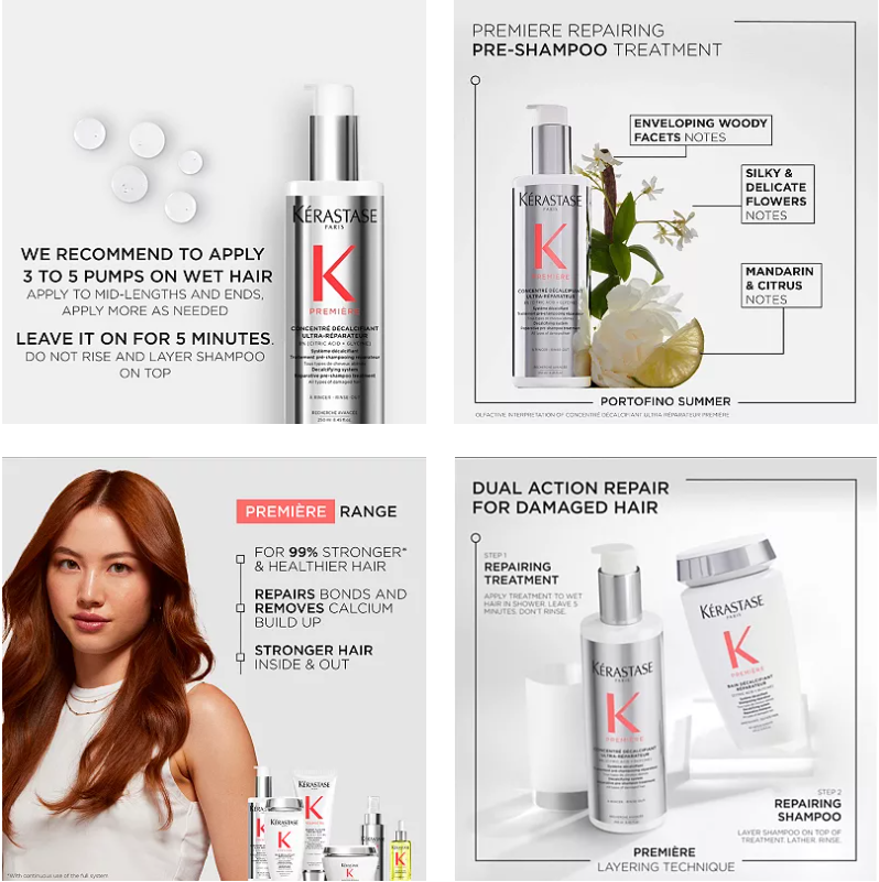 Kérastase Premiere Pre-Shampoo Bond Building Treatment 8.5 FL OZ | eBay